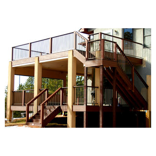 High Decks - Modern - Deck - Denver - by New Creation Decks | Houzz