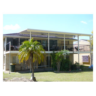 High set decks - Contemporary - Deck - Brisbane - by All We Do Is Decks ...