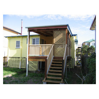 High set decks - Contemporary - Deck - Brisbane - by All We Do Is Decks ...