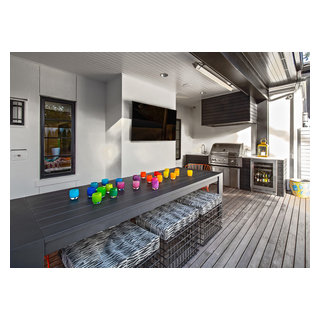 Hunt Point Remodel - Contemporary - Deck - Seattle - by DME ...