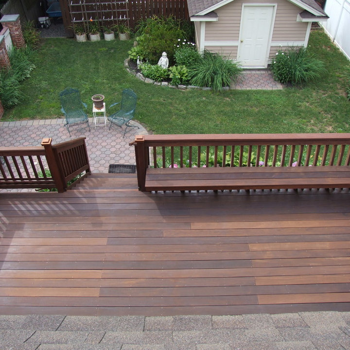 Deck Built In Bench - Photos & Ideas | Houzz