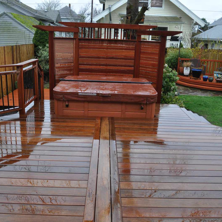 Built In Hot Tub Deck - Photos & Ideas | Houzz