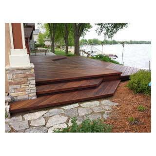 Ipe Decking Spicer, MN - Clásico renovado - Terraza y balcón - Minneapolis - de Trinity ...