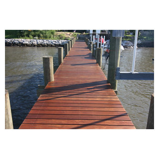Ipe Magothy Pier - Traditional - Deck - Baltimore - by Distinctive ...
