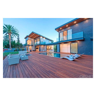 Ipe Pool Deck - Moderno - Terraza y balcón - Los Ángeles - de Danny ...