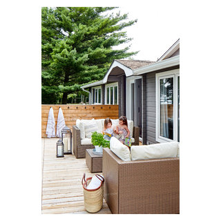 Lake Huron Cottage - Beach Style - Deck - Toronto - by Croma Design Inc ...