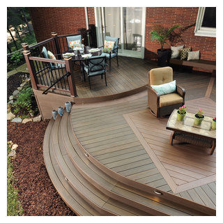 Legacy Collection Mocha with Pecan Accents - Transitional - Deck ...