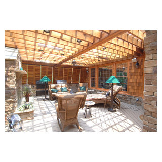 McCain Deck - Rustic - Deck - Atlanta - by Leisure Time Decks | Houzz
