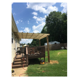 Metal Deck Cover for All the Seasons - Modern - Deck - Charlotte - by ...