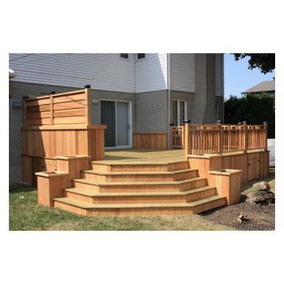 Modern Deck - Moderno - Terraza y balcón - Montreal | Houzz