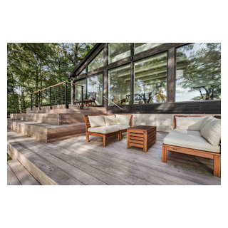 Modern Lakehouse - Modern - Deck - New York - by Legacy Pre-Finishing ...