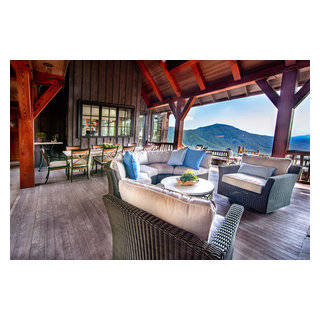 Mountain Home - Rustic - Deck - DC Metro - by Grace Thomas Designs | Houzz
