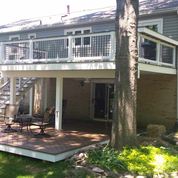 Two Level Deck - Photos & Ideas | Houzz