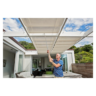 Newton Wave Shades - Contemporary - Deck - Other - by Wave Shade | Houzz