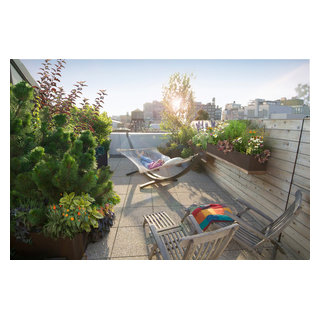 Noho roof garden - Contemporary - Deck - New York - by Todd Haiman ...