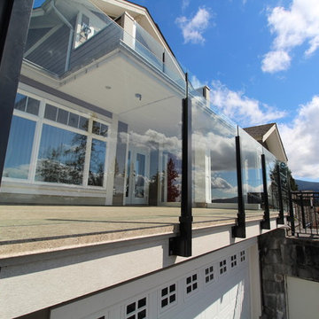 Rooftop Deck Glass Railing - Photos & Ideas | Houzz