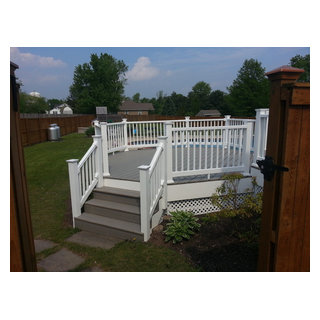 Octagon Deck Project - Modern - Deck - Philadelphia - by Clark's Home ...