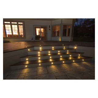 Octagon Paver Deck at Glade Trail - Transitional - Deck - Grand Rapids ...