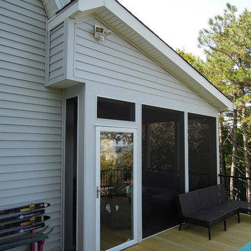 Partially Covered Deck - Photos & Ideas | Houzz
