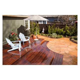 Peaceful Backyard - Contemporary - Deck - San Francisco - by Gary Marsh ...