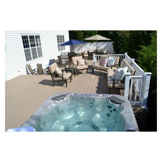 Prefabricated Outdoor Kitchens (Long Island/NY): - Traditional - Deck ...