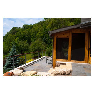 Private House Deck & screened porch in Blue Mounds, WI with cable ...