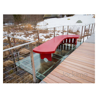 Private Residence NY - walkable skylights - Contemporary - Deck - New ...