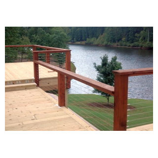 Residential Cable Railing - Modern - Deck - Las Vegas - by Ultra-tec ...