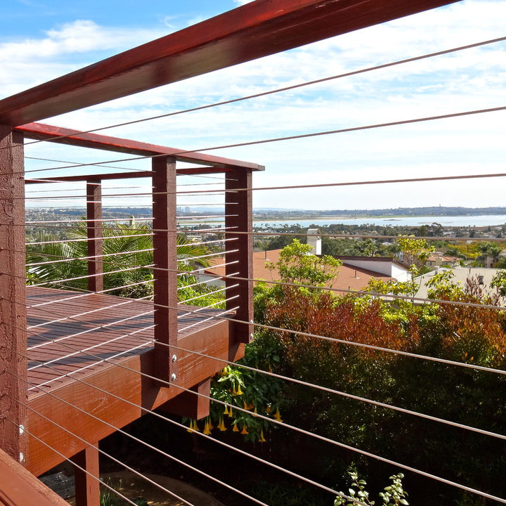 Cable Deck Railing - Photos & Ideas | Houzz