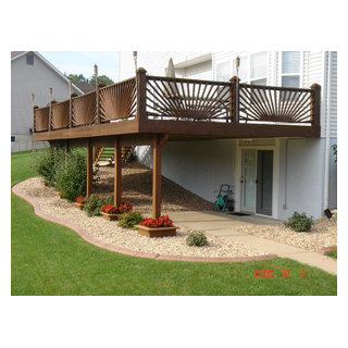 Residential Edging - Traditional - Deck - St Louis - by Curb Appeal | Houzz