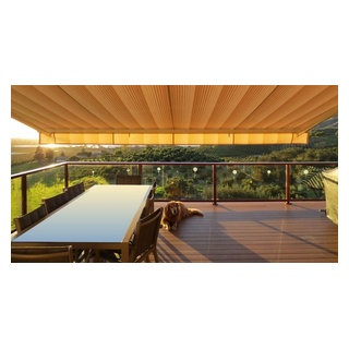Retractable Awning Patio Cover - Traditional - Deck - Los Angeles - by ...
