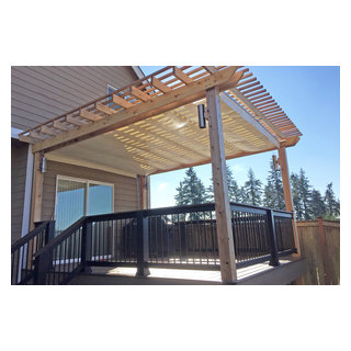 Retractable Canopy, Seattle - Craftsman - Deck - Seattle - by ShadeFX ...