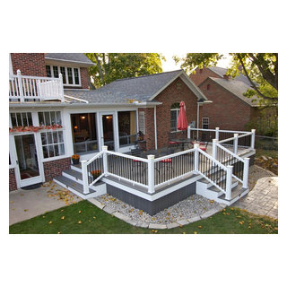 Riverfront deck and porch - Traditional - Deck - Other - by Signature ...
