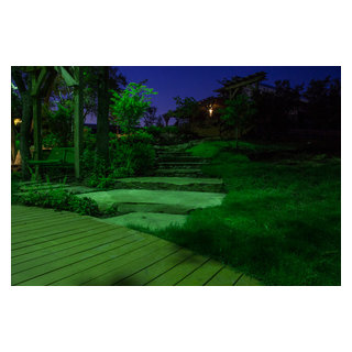 Rockwall TX Horse Ranch - Lighting/Gen Contracting - Rustic - Landscape ...