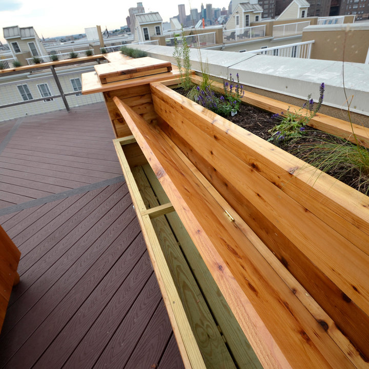 75 All Railing Materials Rooftop Deck Ideas You'll Love - October, 2025 ...