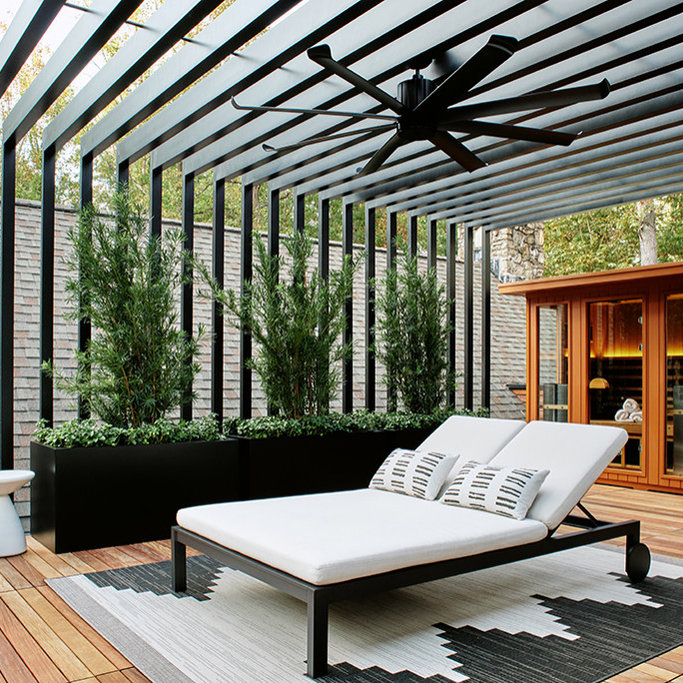 75 Outdoor Shower Deck with a Pergola Ideas You'll Love - September ...