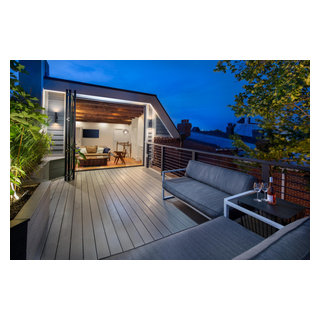 Row House Addition and Renovation in Shaw, Washington DC - Modern ...