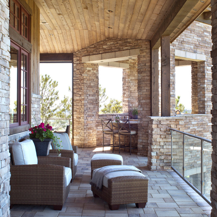 75 Rustikale Terrassen Ideen & Bilder - Dezember 2022 | Houzz DE