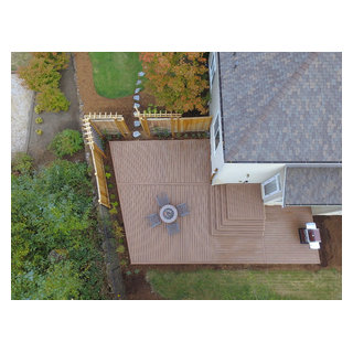 Sammamish Contemporary Deck Installation - Contemporary - Deck ...
