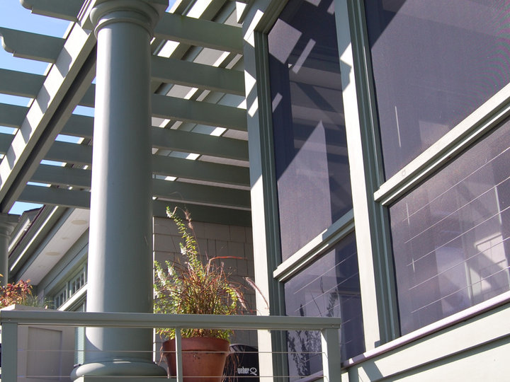 Traditional Deck - Pergolas - Peachtree Charter Middle School