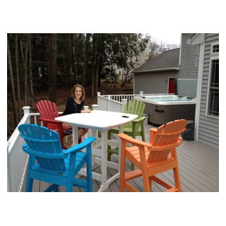 Seaside Casual Outdoor Furniture, Shellback Adirondack Bar Chairs ...