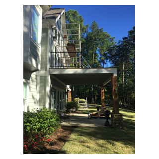 Side view of construction - Craftsman - Deck - Other - by Dave Hawk LLC ...