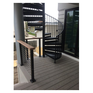 Sidor Residence - Exterior Railings - Modern - Deck - Philadelphia - by ...