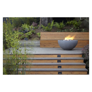 Solus Decor Hemi Fire Pit - Modern - Terrasse - San Francisco - von ...