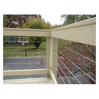 Stainless Steel Cable Deck Railing - Contemporary - Deck - Other - by J ...