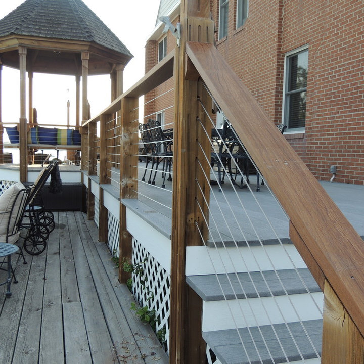 Cable Deck Railing - Photos & Ideas | Houzz