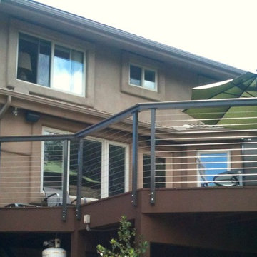 Galvanized Steel Railing - Photos & Ideas | Houzz