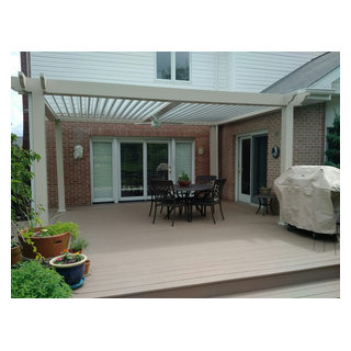 StruXure Outdoor Louvered Roofs for decks - Traditional - Terrace ...