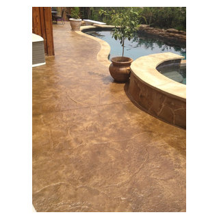 Super-Krete Pool Decks - Traditional - Deck - Phoenix - by Super-Krete ...
