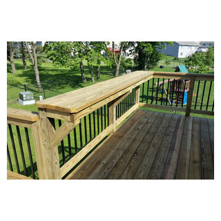 Tennis Ball Plinko Deck - Deck - Other - by Deck & Drive Solutions | Houzz